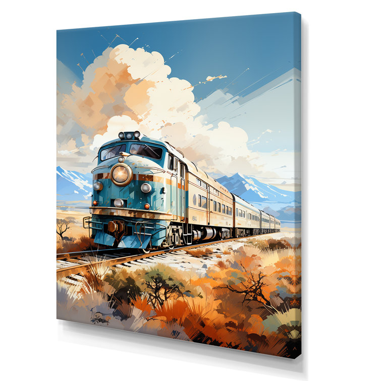 Winston Porter «Abstract Train Sublime Landscape I», reproduction d'art ...