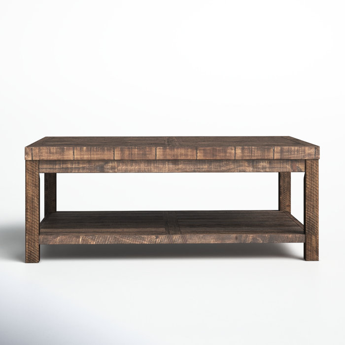 Birch Lane™ Alexandra Solid Wood Top Coffee Table & Reviews | Wayfair
