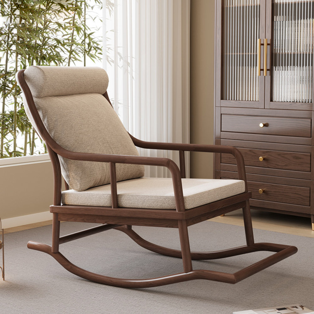 ComfySofa.s High quality solid wood rocking chair | Wayfair