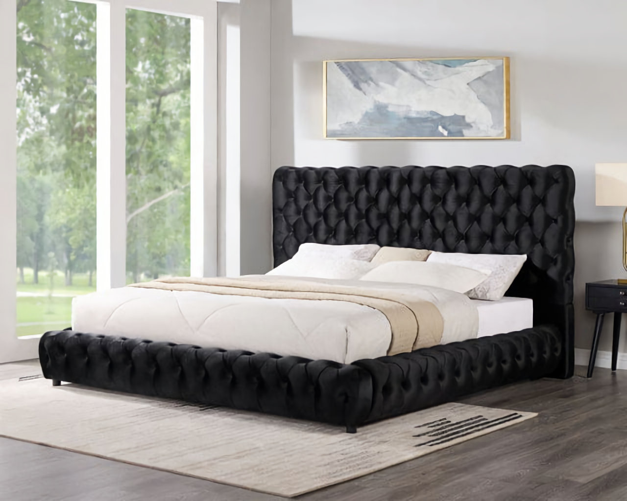 Rosdorf Park Kamsy Upholstered Bed | Wayfair