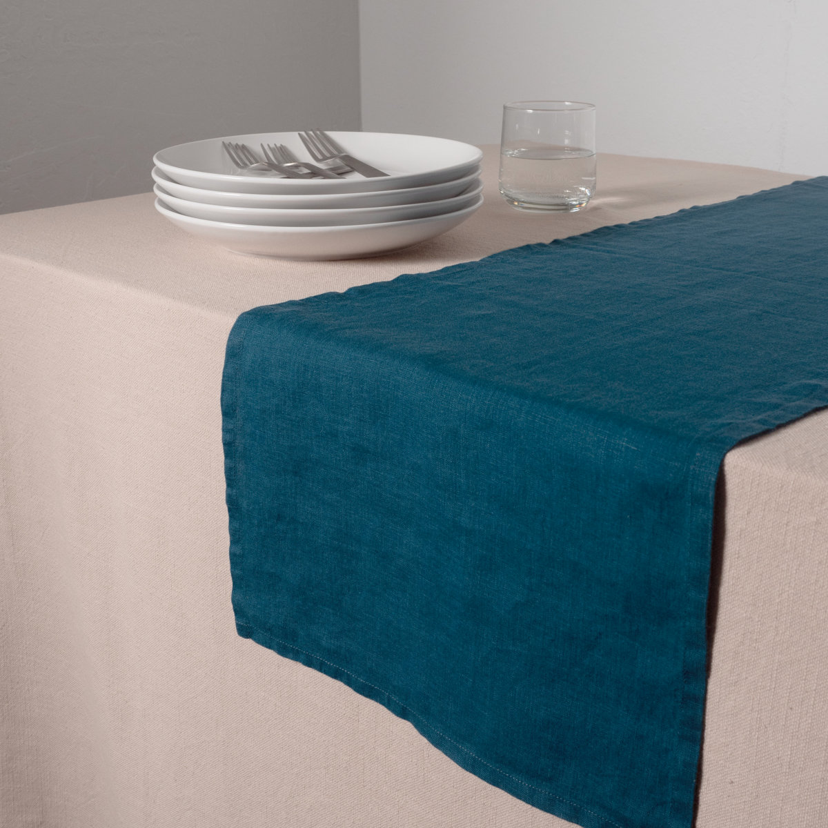 Birch Lane™ Valle Rectangular Linen Table Runner | Wayfair