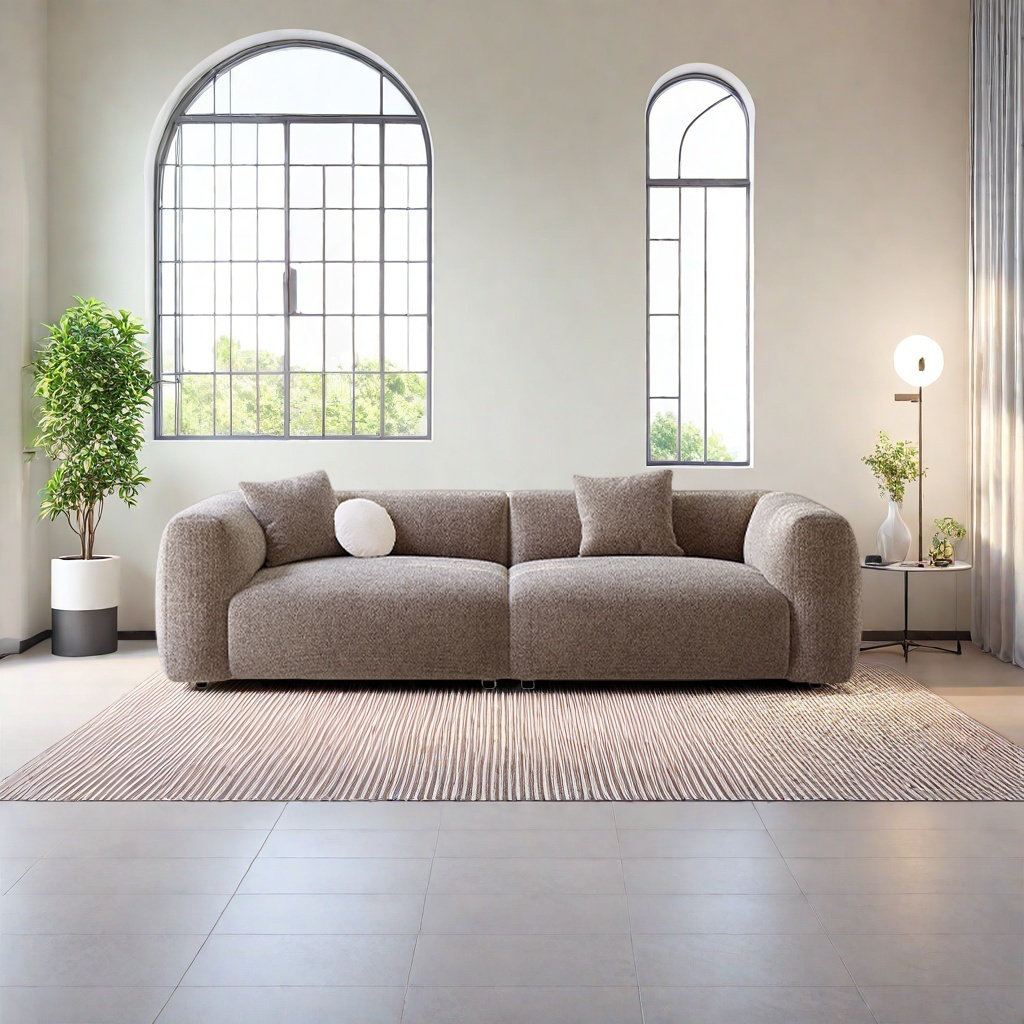 Ebern Designs Nordic Minimalist Style Sofa | Wayfair