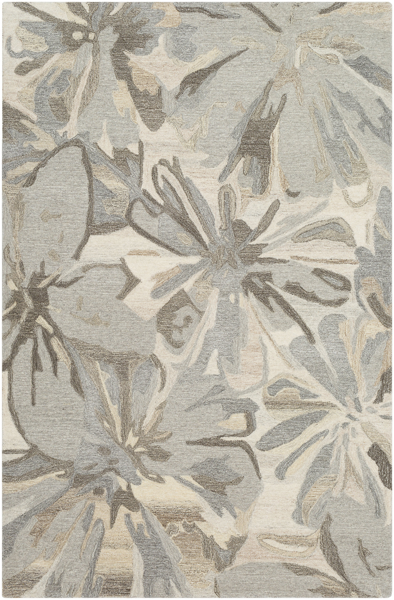 Langley Street® Elsberry Hand-Tufted Wool Taupe Area Rug & Reviews ...