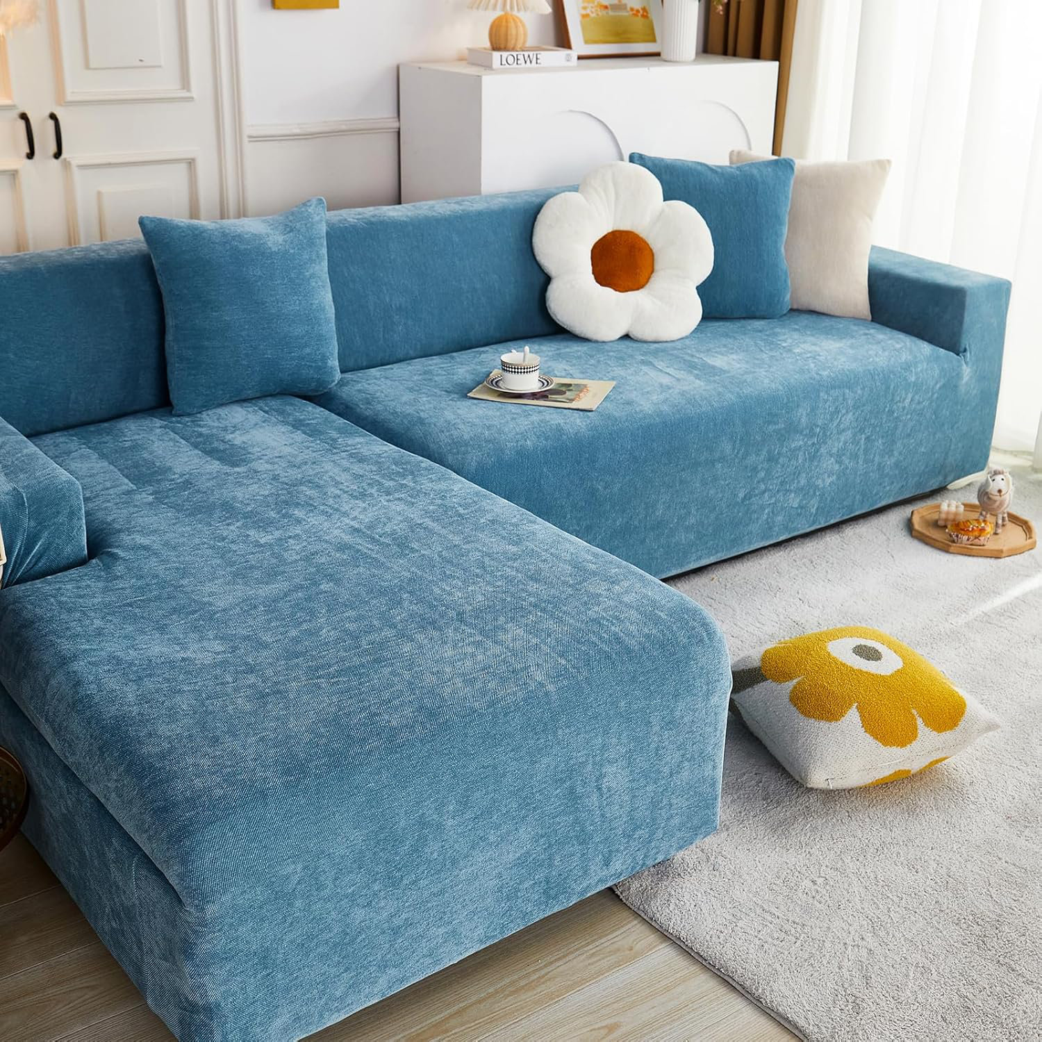 Nivozu Stretch Sofa Slipcover Washable Sofa Cover | Wayfair