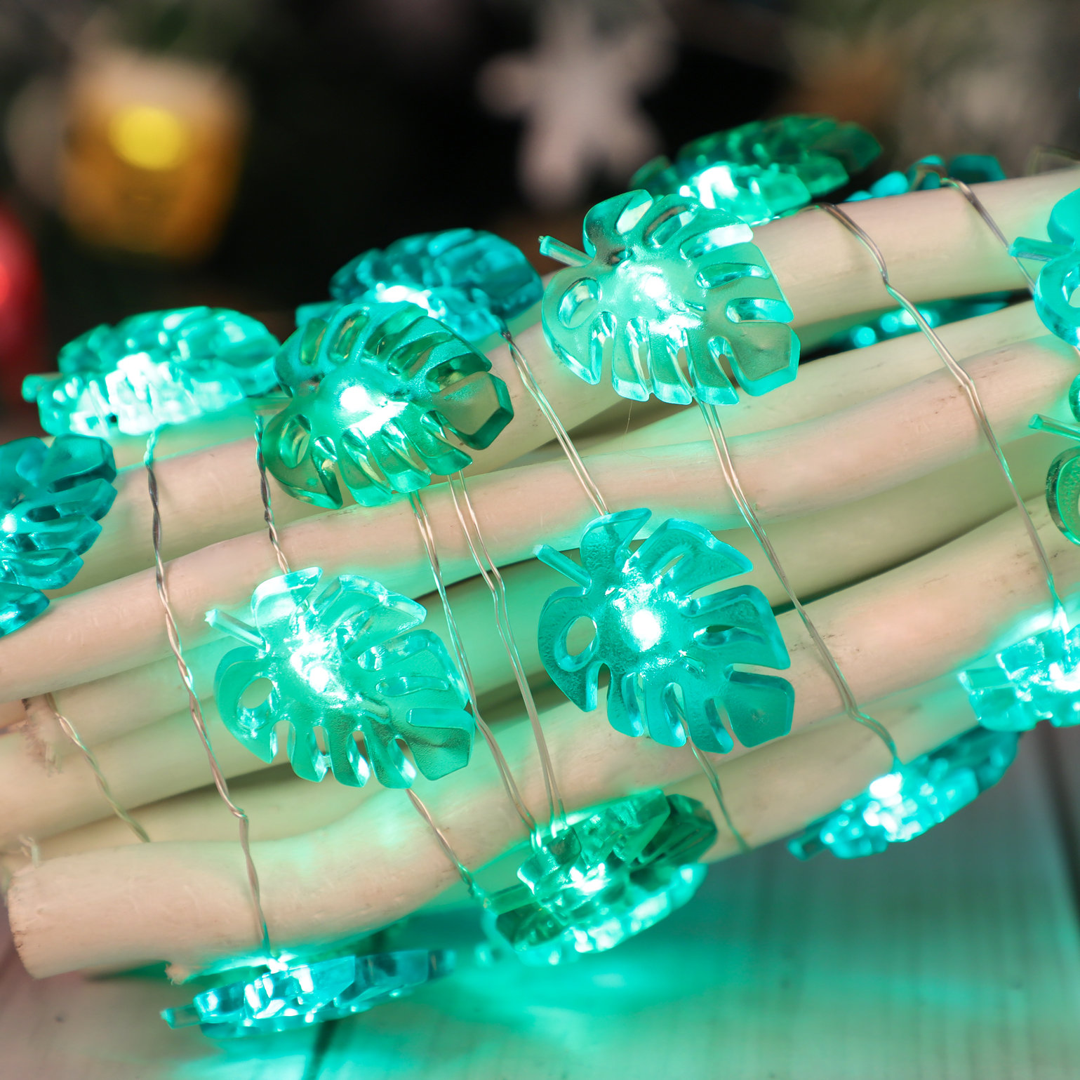 Bay Isle Home™ Trinway 120'' Indoor 40 - Bulb Novelty Light | Wayfair