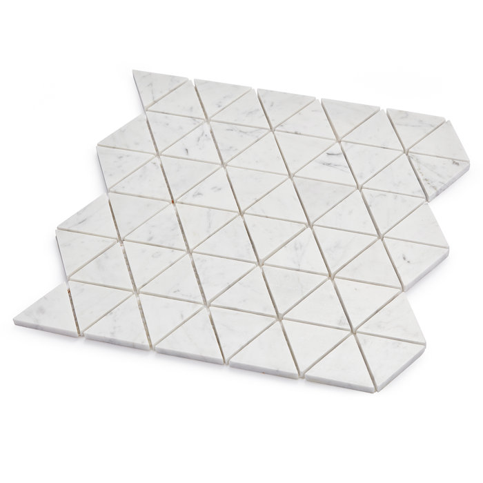 Altair 2" x 2" Marble Mosaic Pattern Wall & Floor Tile | Wayfair
