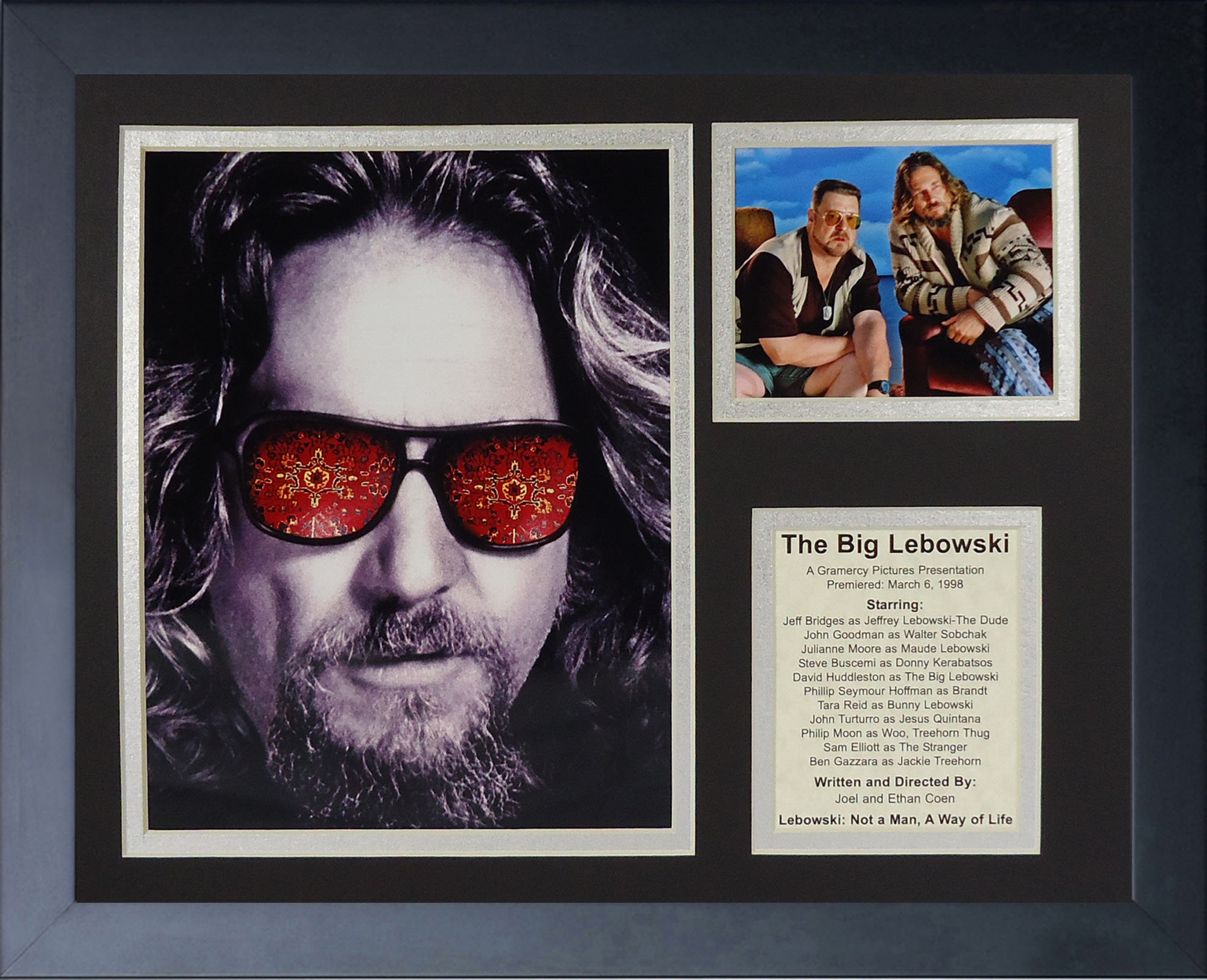 Legends Never Die The Big Lebowski Framed Memorabilia - Wayfair Canada