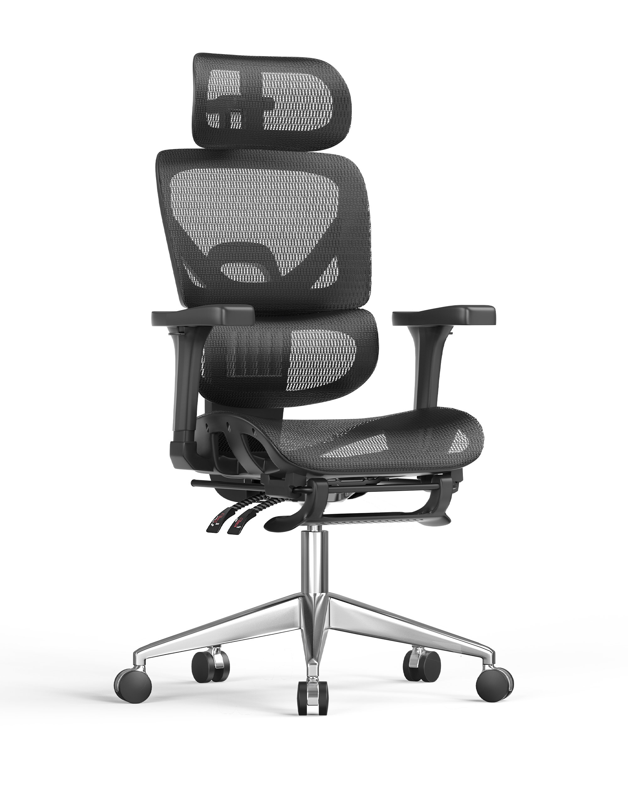 Inbox Zero Kanyon Ergonomic Reclining Office Chair with Adaptive Lumbar ...