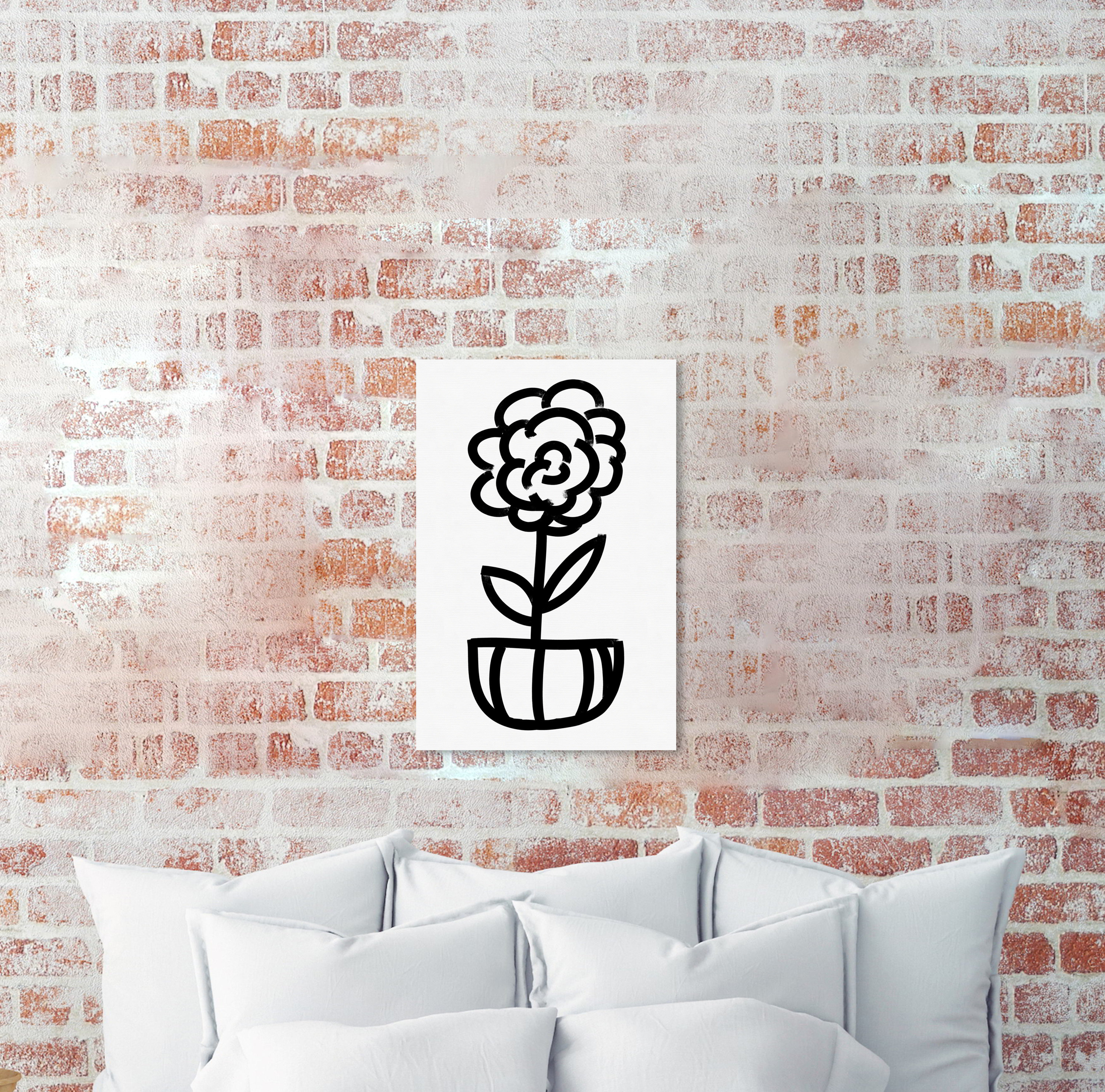 Harper Orchard 'Single Flower in Bloom' - Painting Print - Wayfair Canada