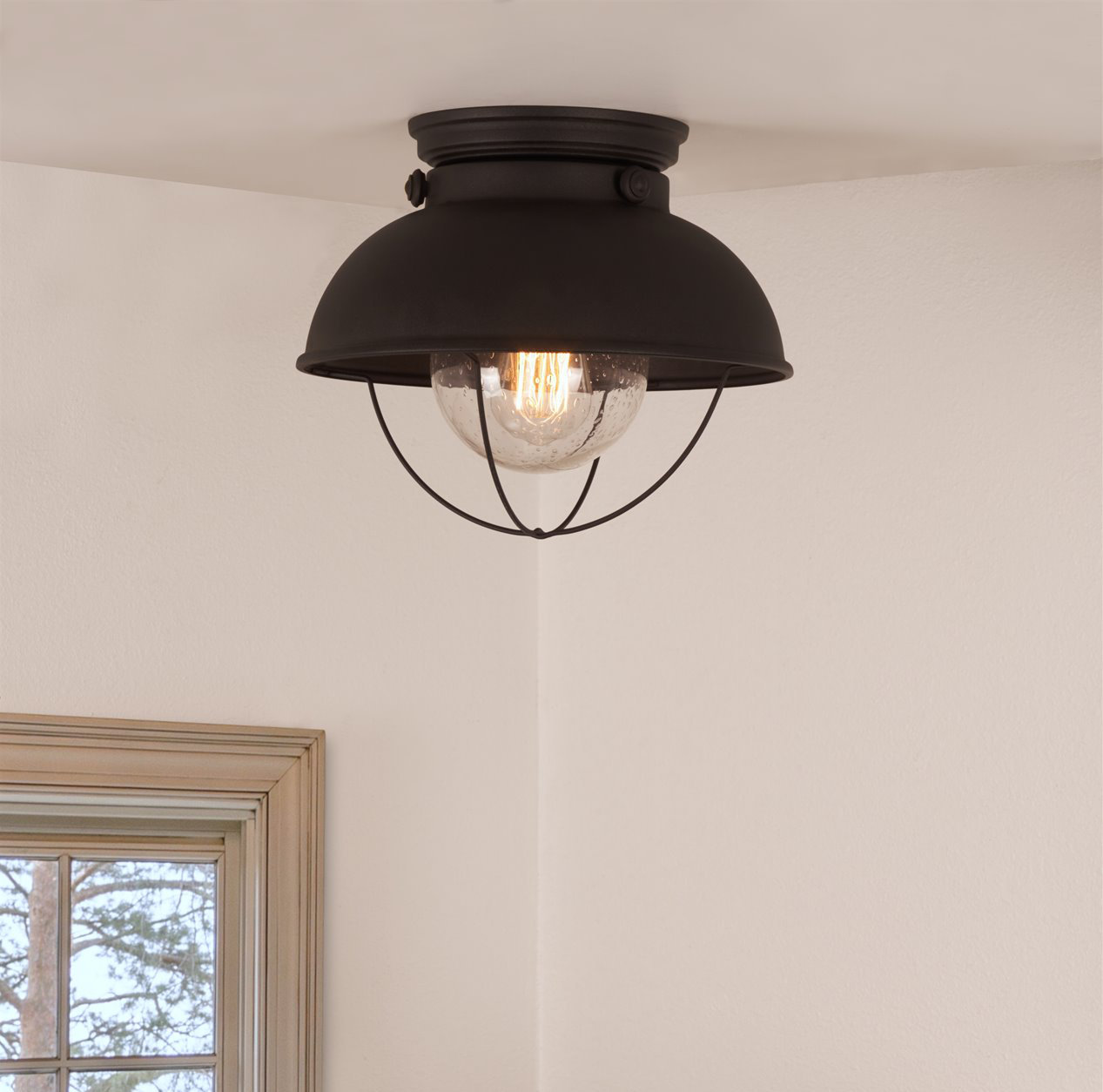 Breakwater Bay Vern 11 Nautical Farmhouse Flush Mount Ceiling Light ...
