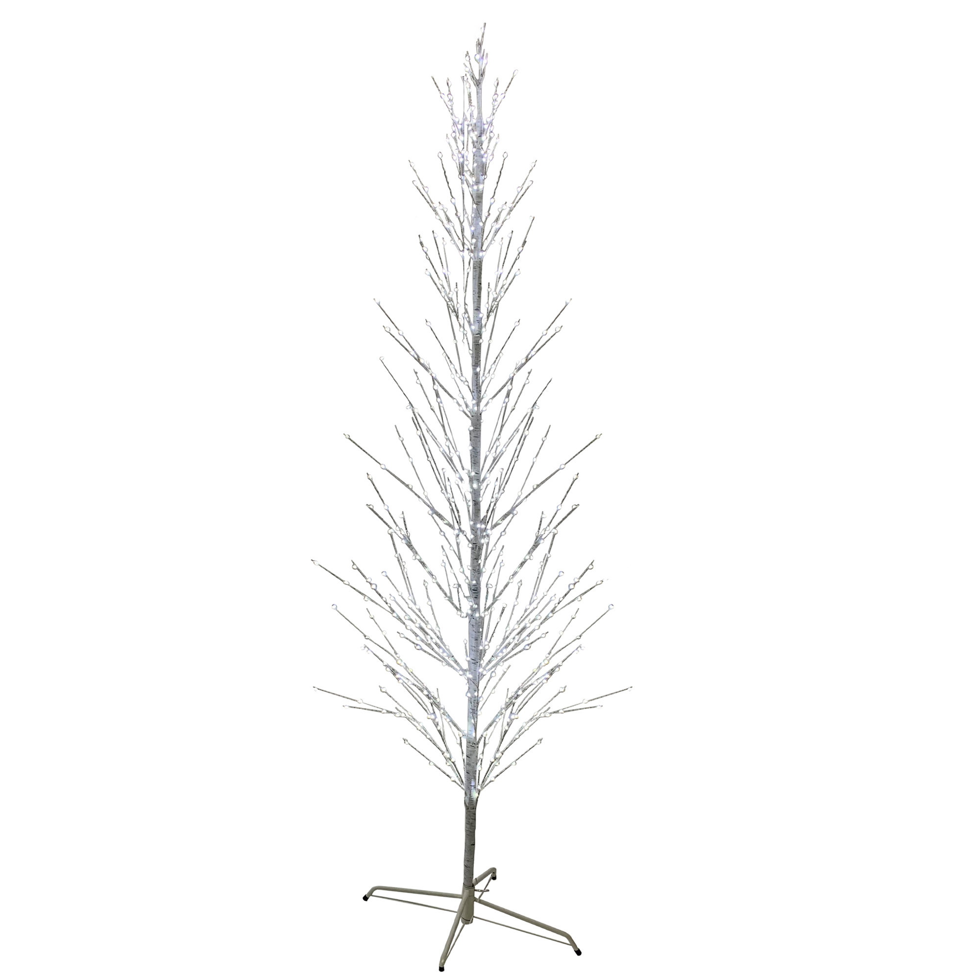 Northlight Seasonal 6' LED Lighted White Birch Christmas Twig Tree ...