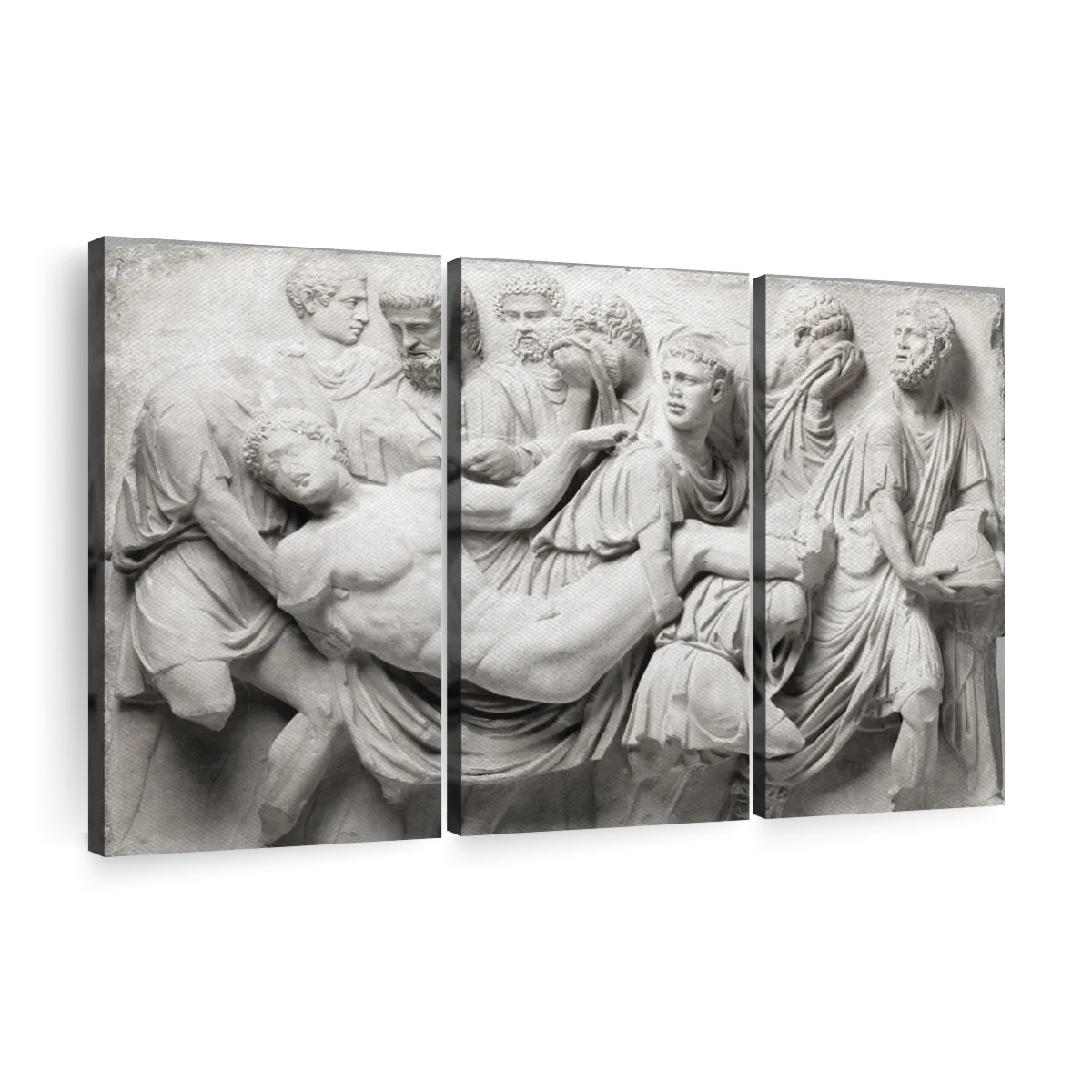 Winston Porter Roman Sculpture Wall Art Multi Piece Canvas Print | Wayfair