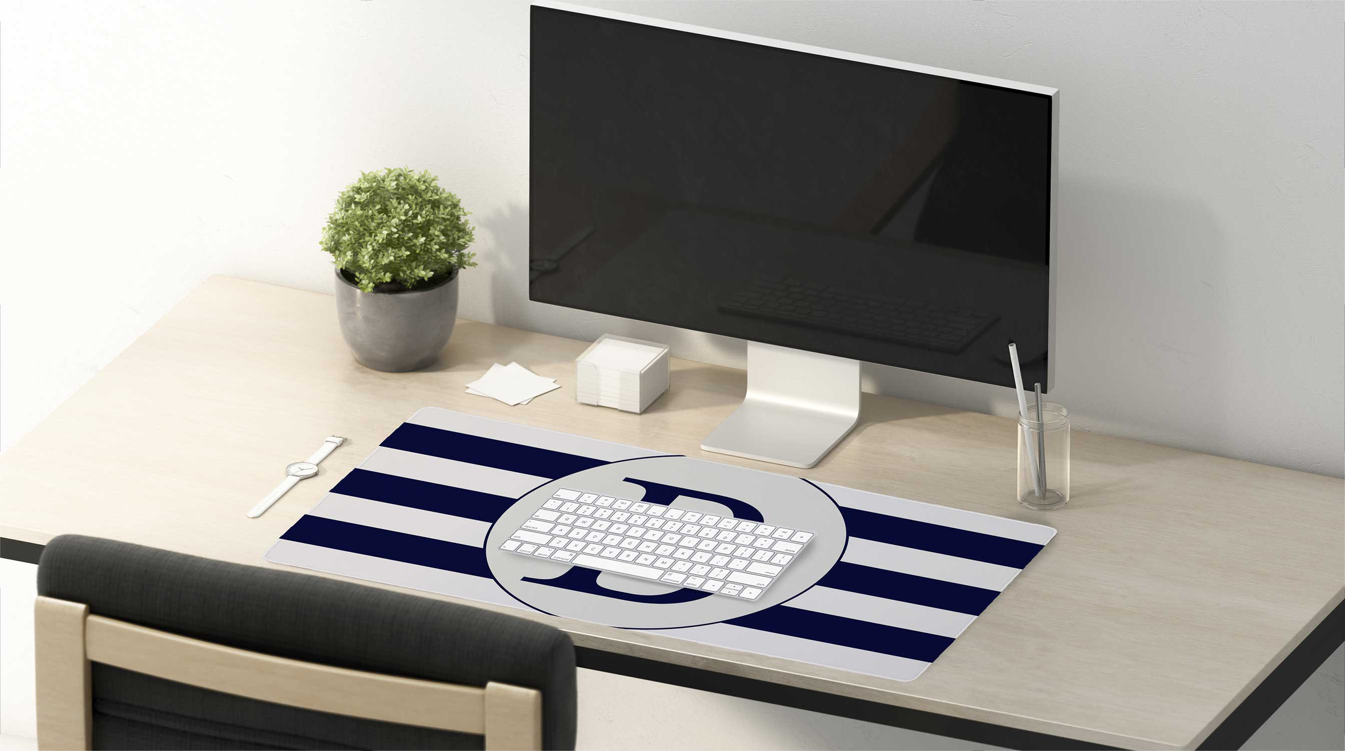 East Urban Home Salehah Vinyl Desk Pad | Wayfair