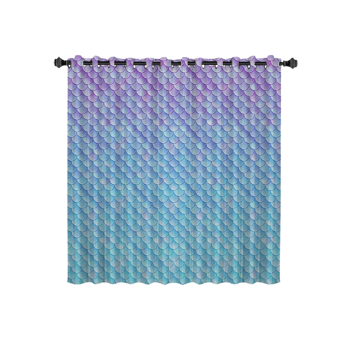 Frifoho Bedroom, Room Darkening Blackout Curtain For Livin Polyester ...