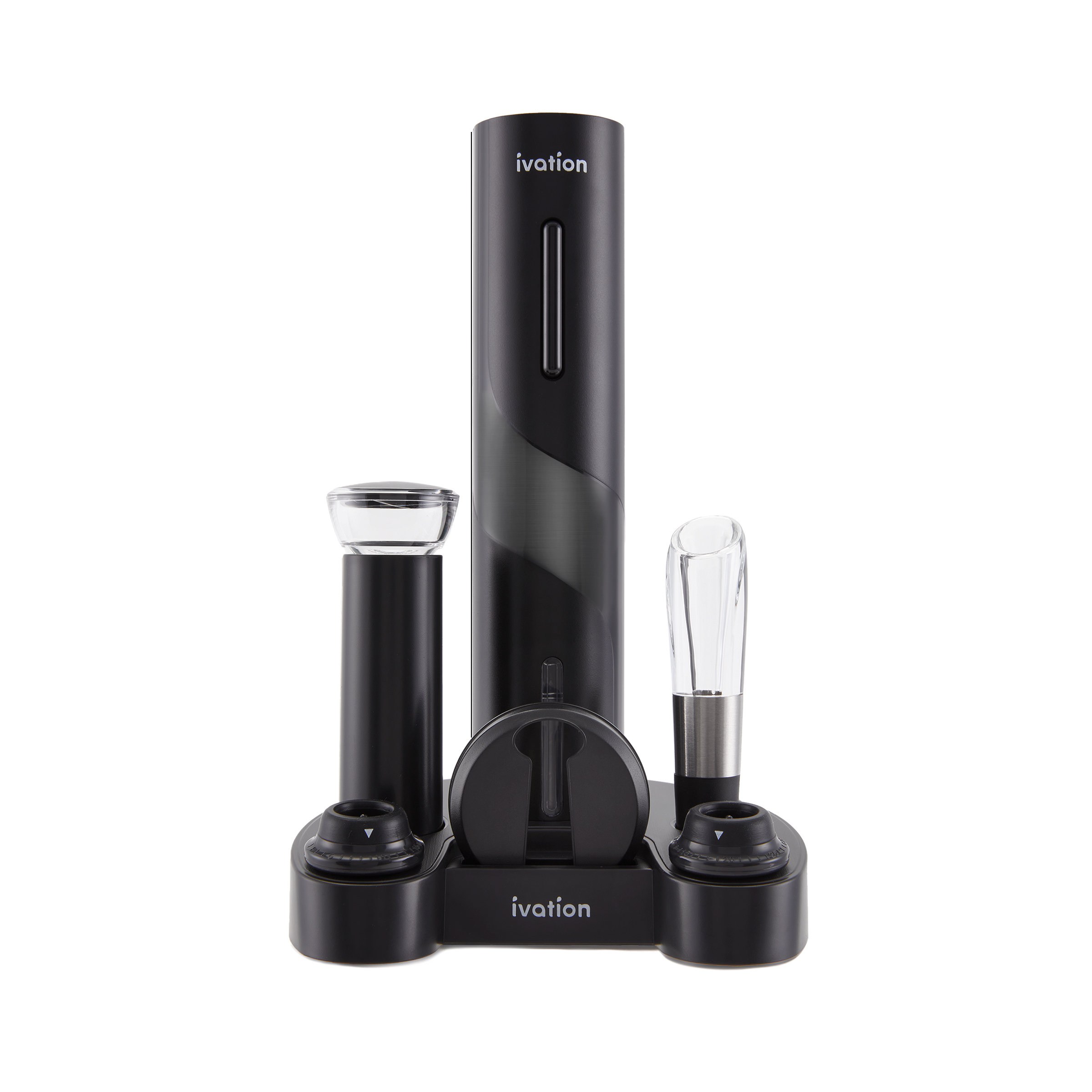 Ivation 7-Piece Wine Gift Set | Wine Accessory Kit With Battery ...