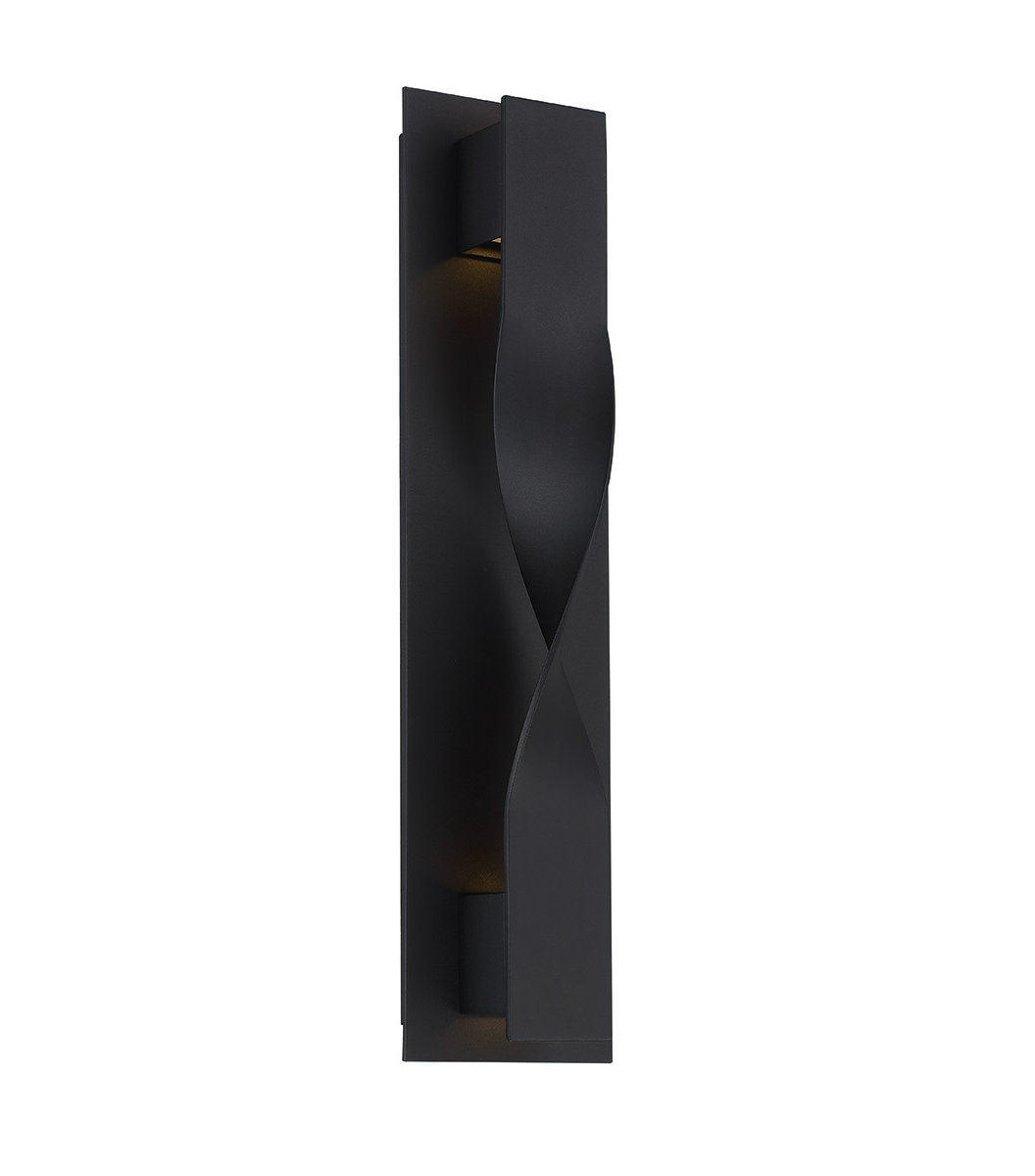Modern Forms Twist Indoor/Outdoor Dimmable LED Wall Light & Reviews ...