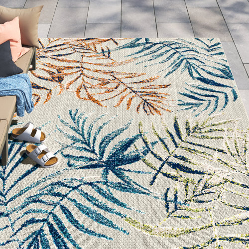 Wayfair | 8' x 10' Orange Outdoor Rugs You'll Love in 2024
