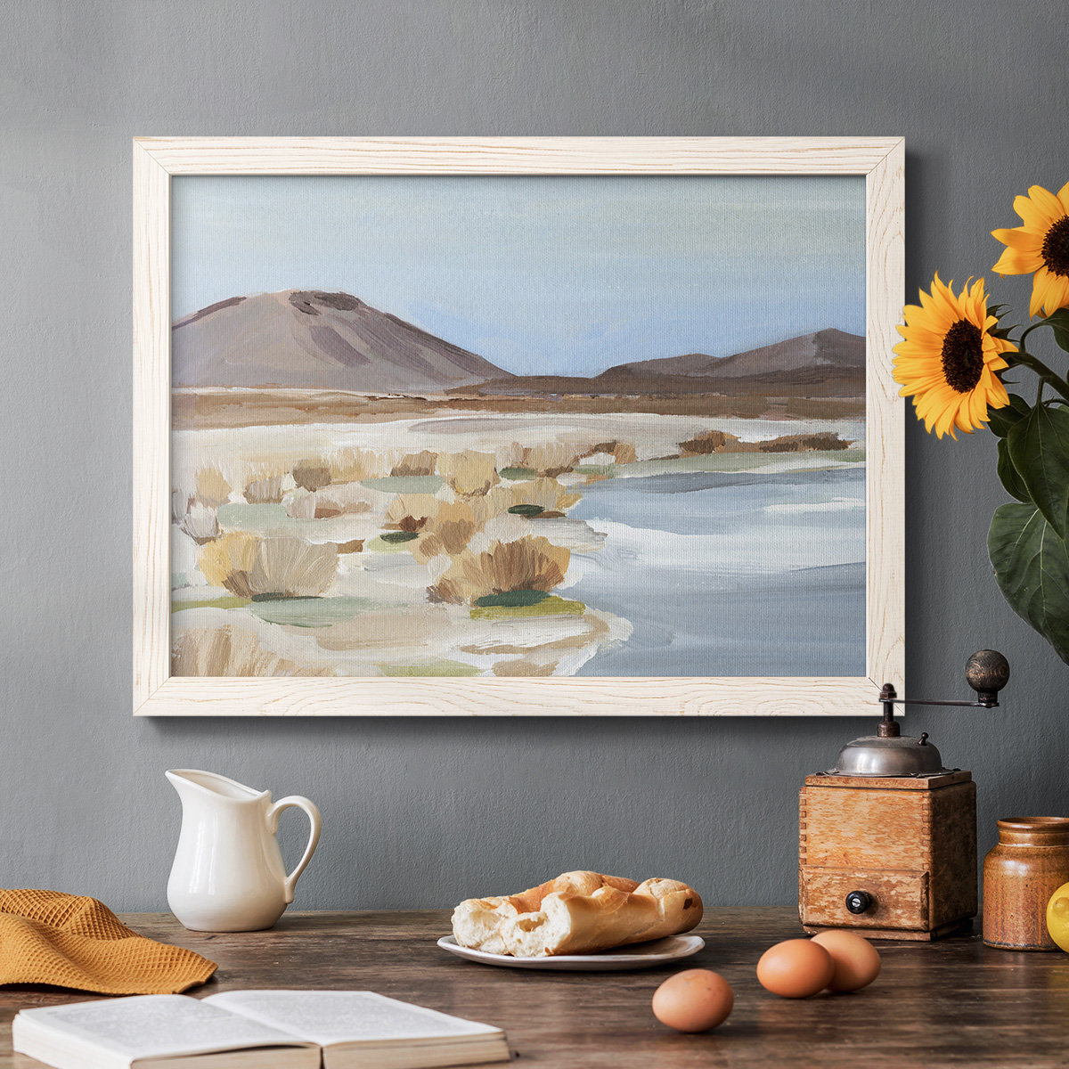 Union Rustic Desert Oasis Study II Framed On Canvas Print | Wayfair