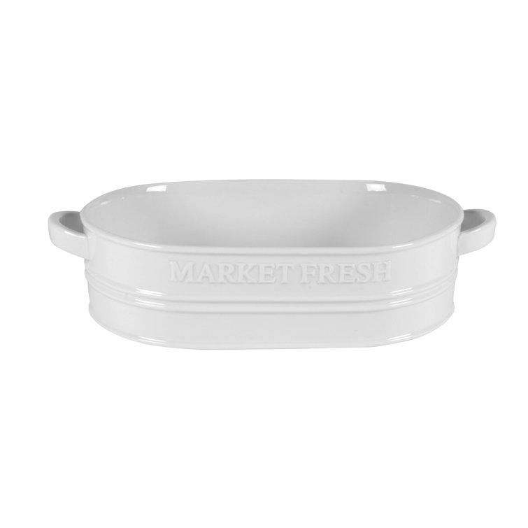 Fitz And Floyd Oval Porcelain China Casserole Bakeware | Wayfair