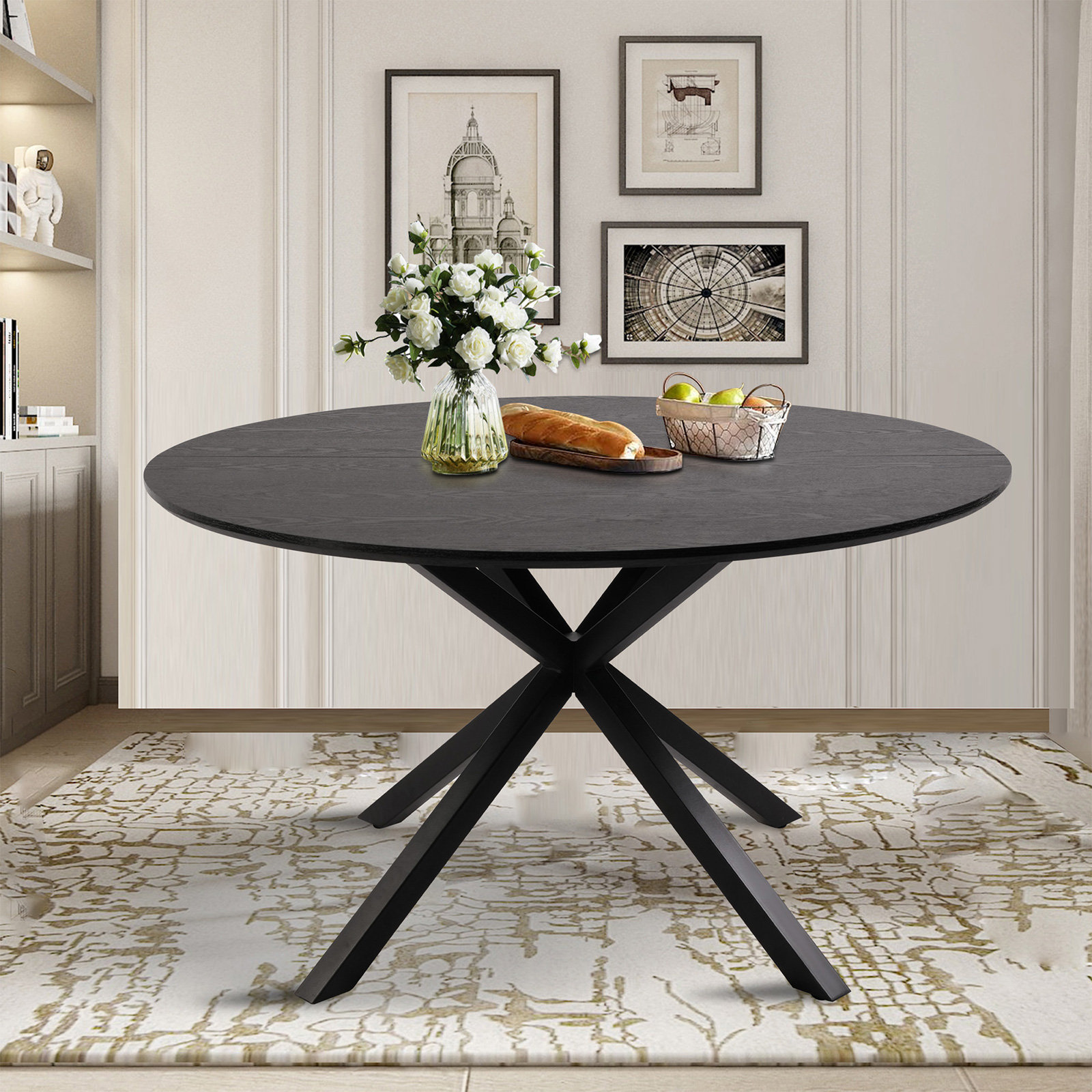 17 Stories 53 L x 53 W Dining Table & Reviews | Wayfair