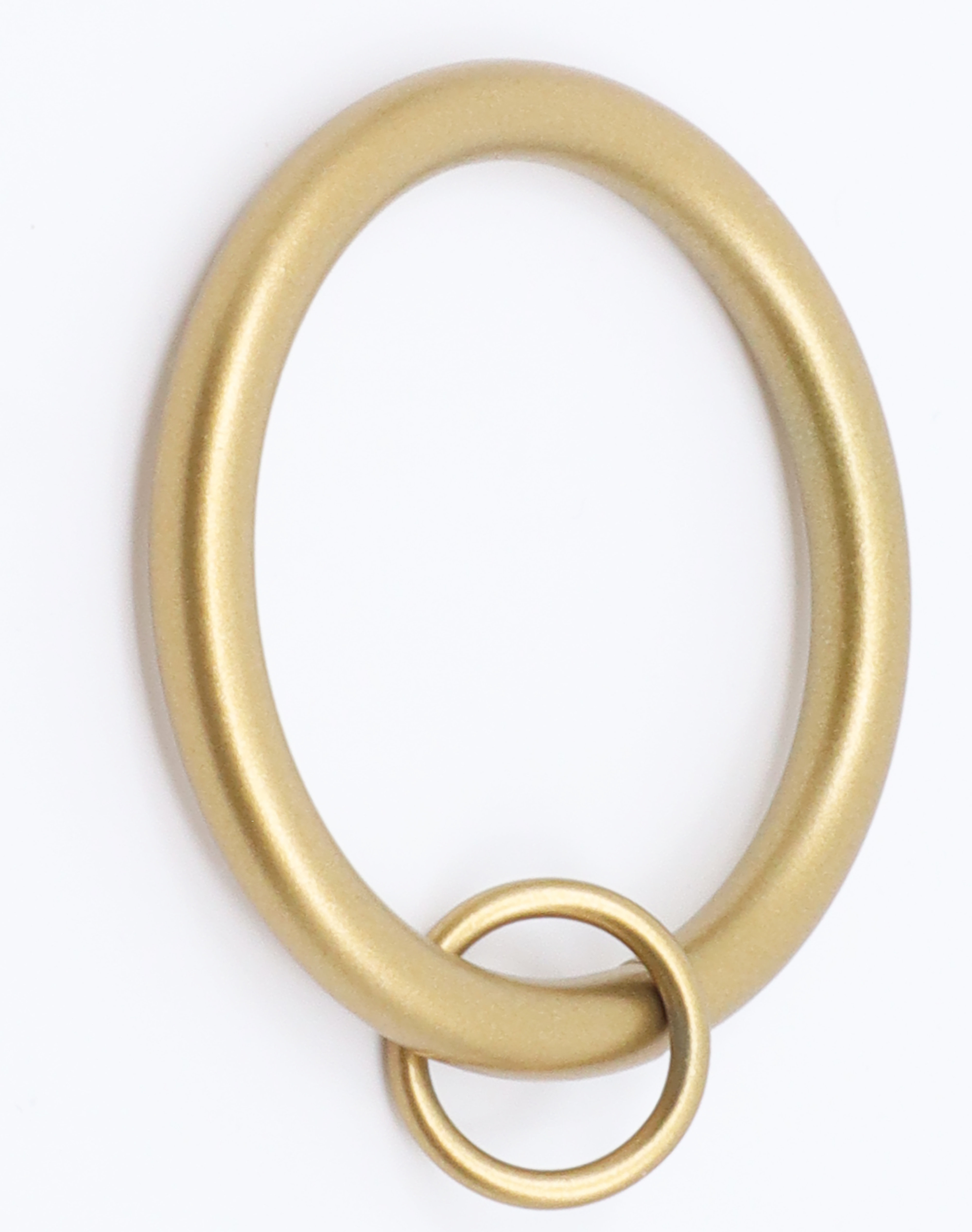 Meriville 14 Pcs 1.5-Inch Inner Diameter Metal Curtain Rings With ...