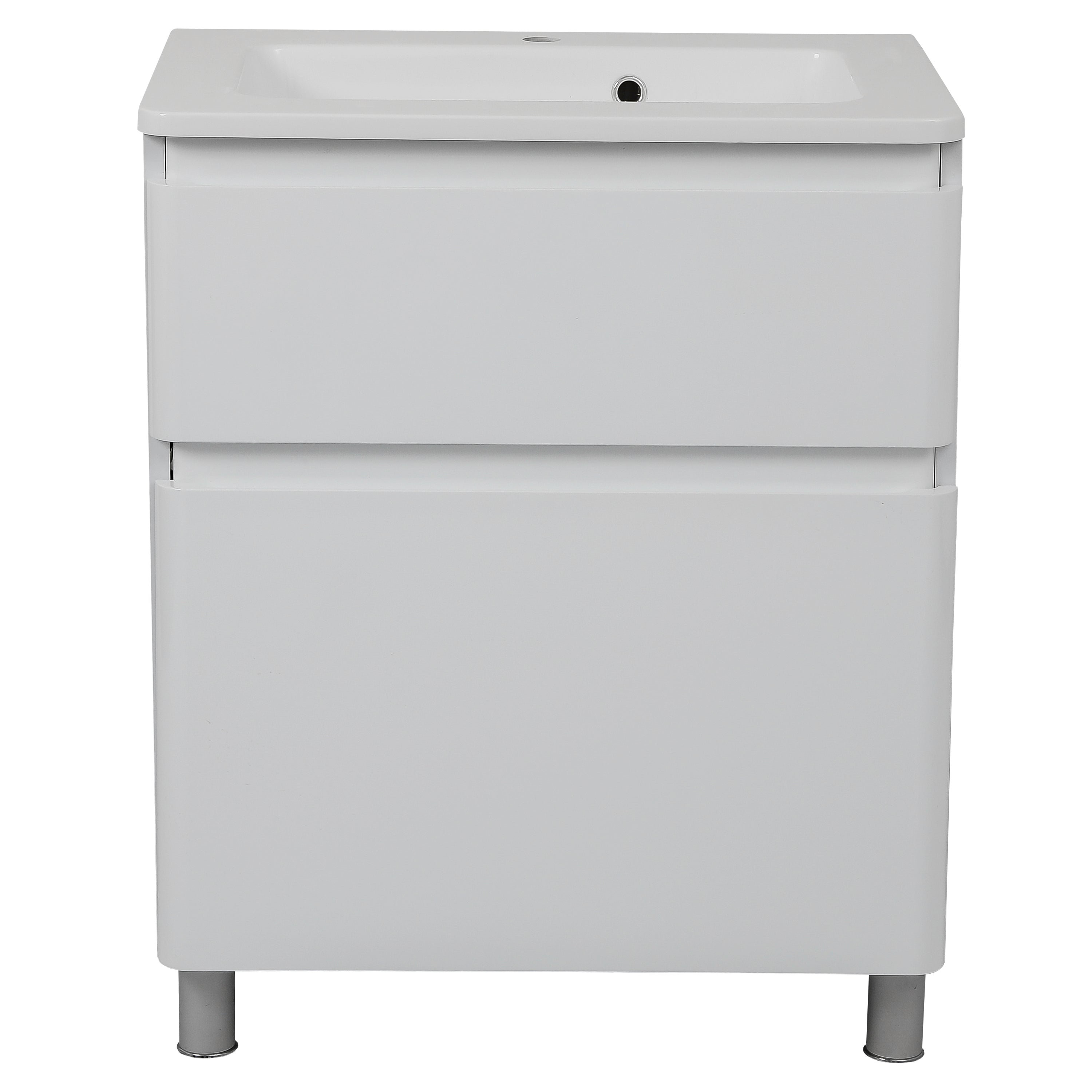 Hokku Designs Paiden 23.4'' Free Standing Single Bathroom Vanity with ...