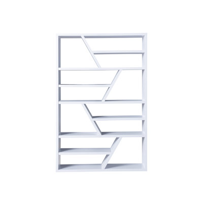 Mercury Row® Dailey Geometric Bookcase & Reviews | Wayfair