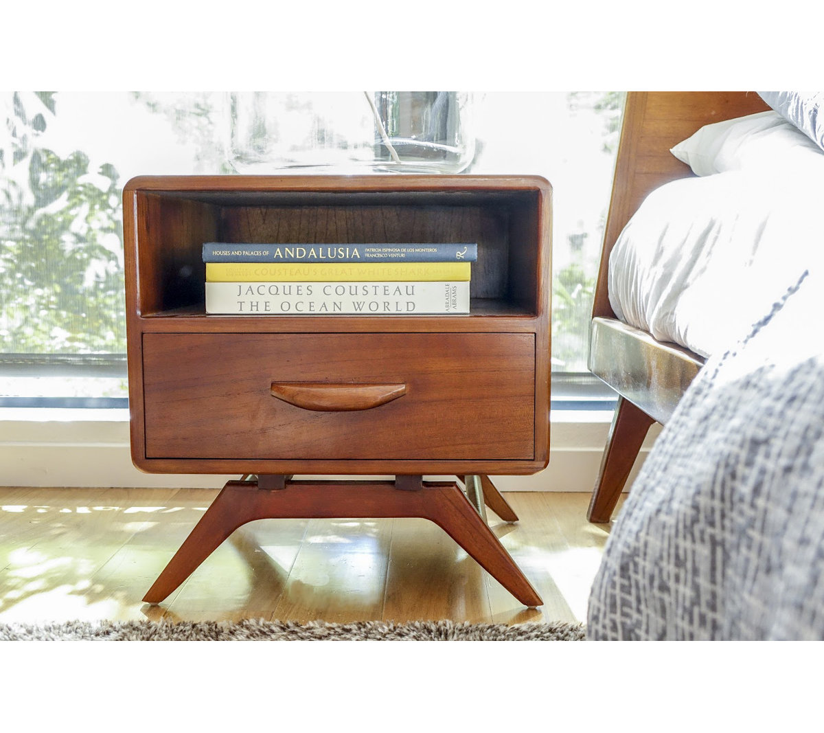 Harmonia Living Tango 1 Drawer Nightstand & Reviews | Perigold