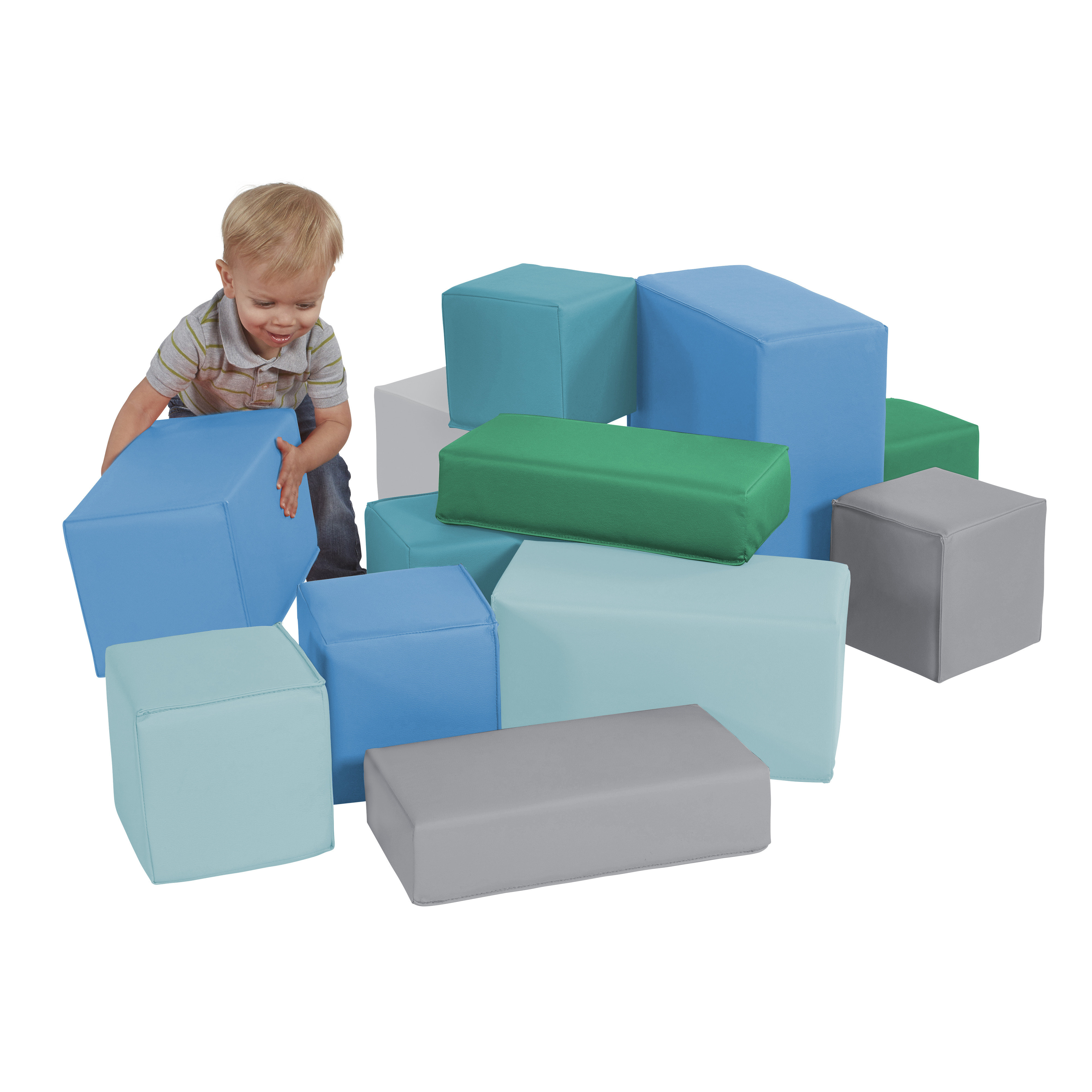 Factory Direct Partners SoftScape 12 Piece Big Block Set & Reviews ...