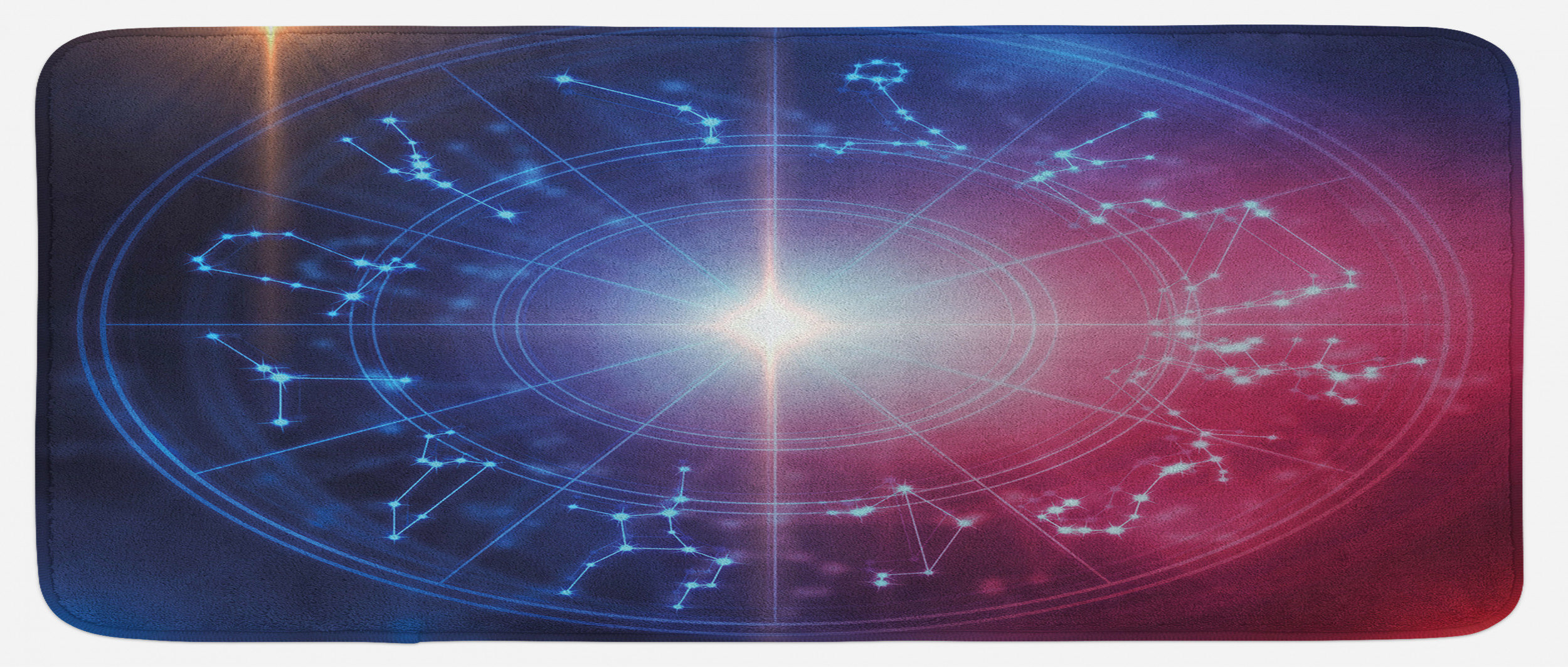 East Urban Home Horoscope Geometrical Dots Connected Star Shapes Image ...