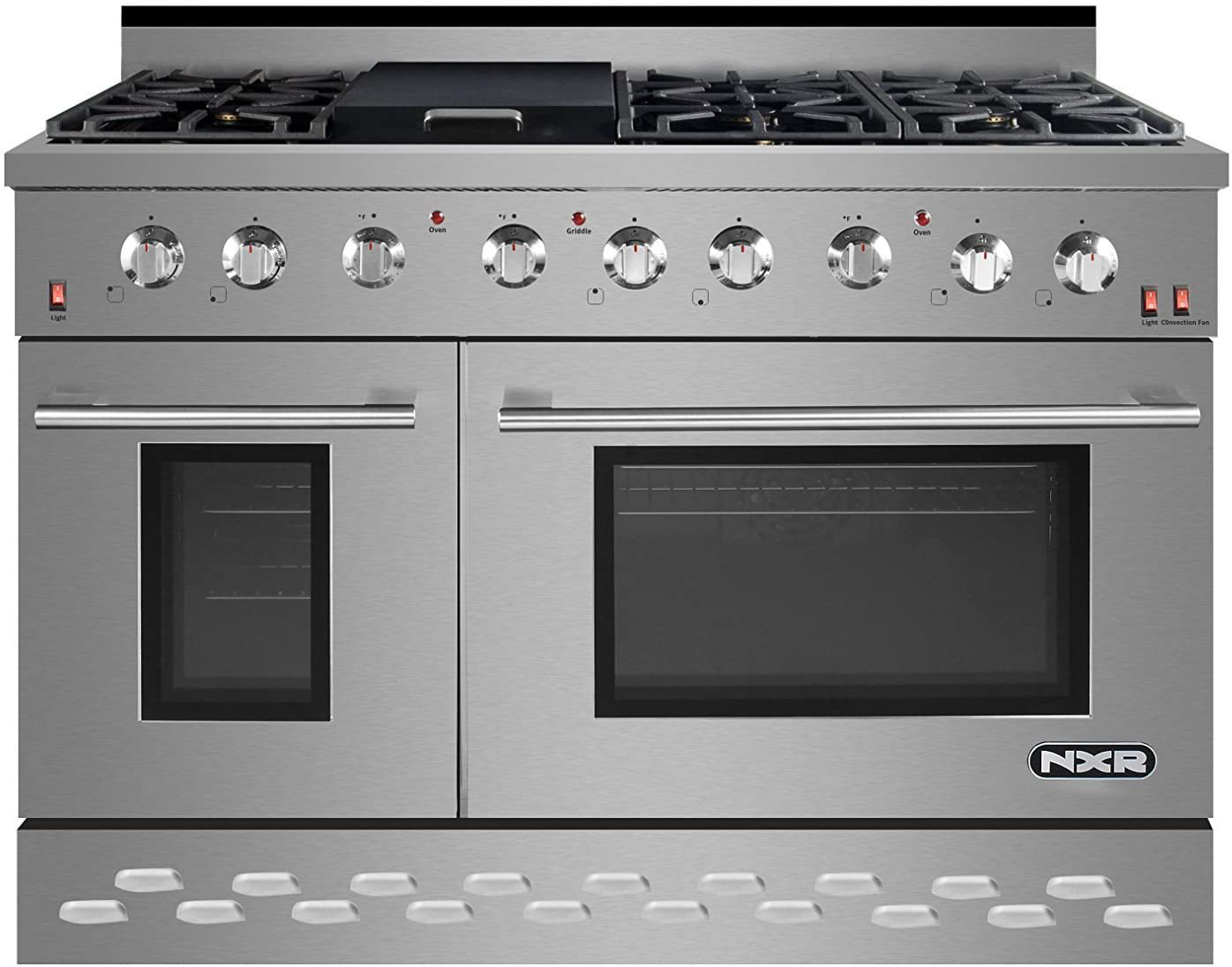 NXR Professional Ranges 2 Piece Kitchen Package with Liquid Propane 48 ...