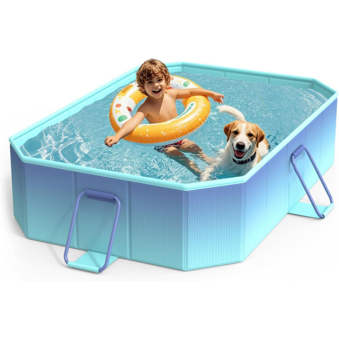 DESIGN SHOP BY SHELL Foldable Pool, Non Inflatable Pools For Kids And ...