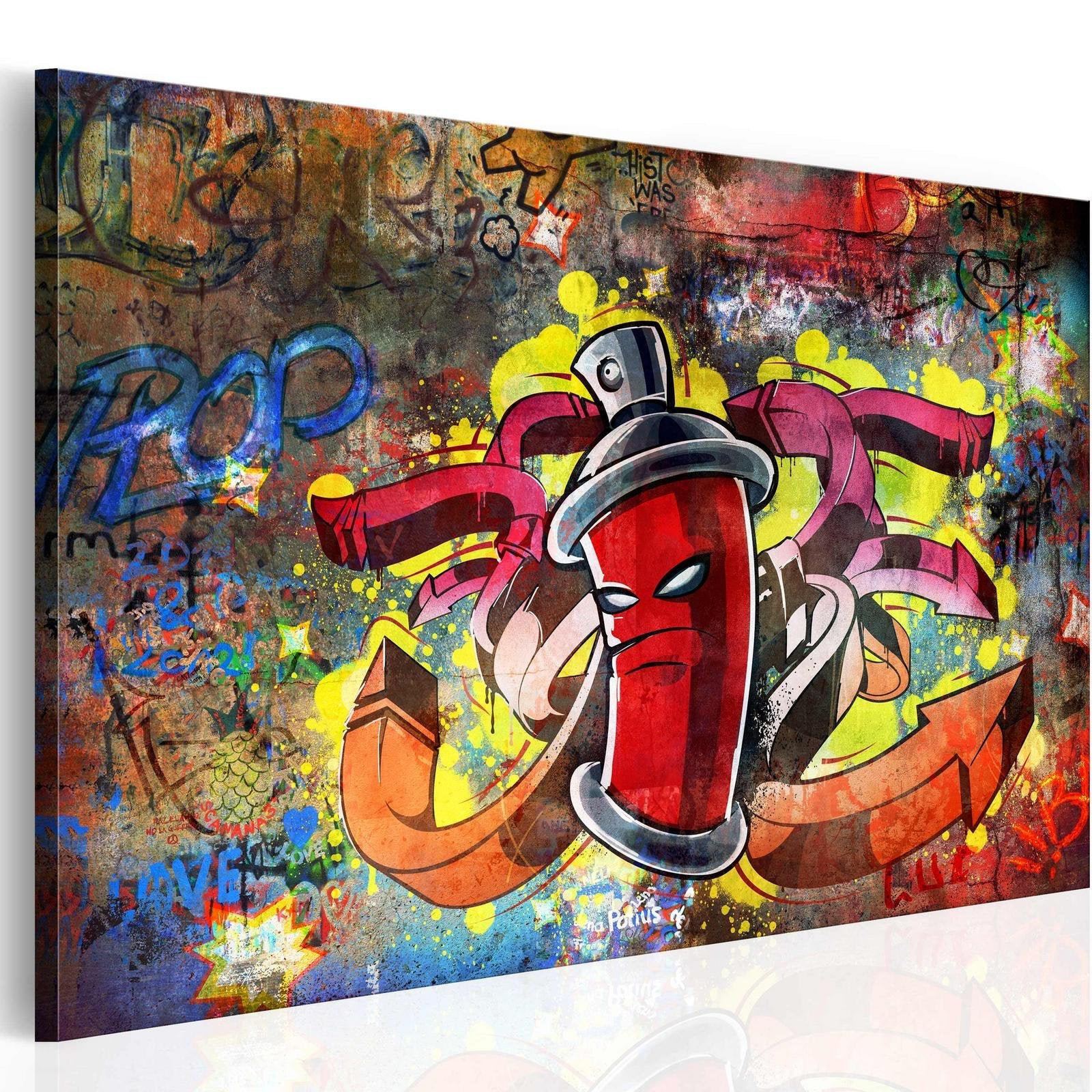 Trinx Stretched Canvas Street Art - Graffiti Master - Wayfair Canada