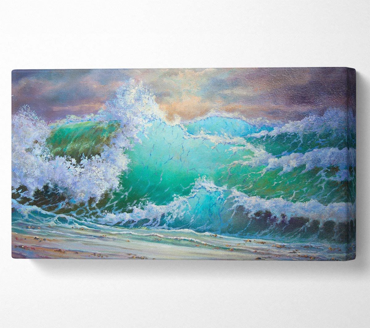 Highland Dunes Bohao Crashing Waters - Wrapped Canvas Art Prints ...
