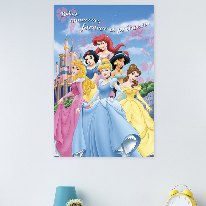 Trends International Disney Princess - Castle Paper Print | Wayfair