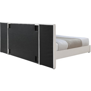 Mercer41 Haymon Velvet Bed & Reviews | Wayfair