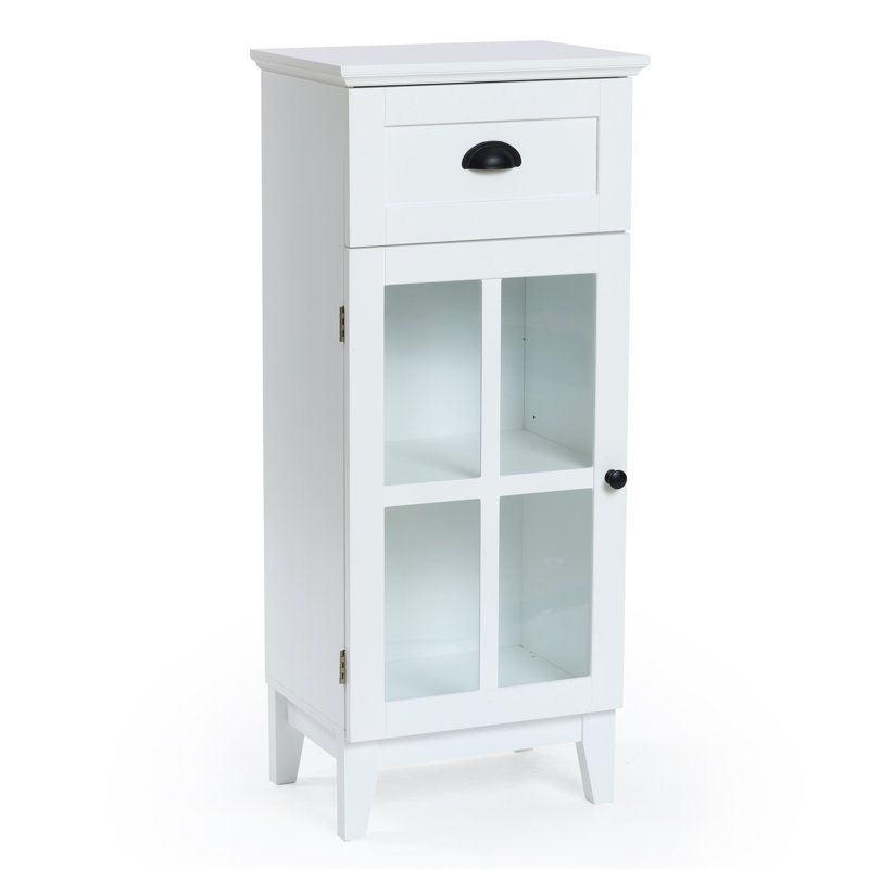 Red Barrel Studio® Mayden Freestanding Bathroom Cabinet & Reviews | Wayfair
