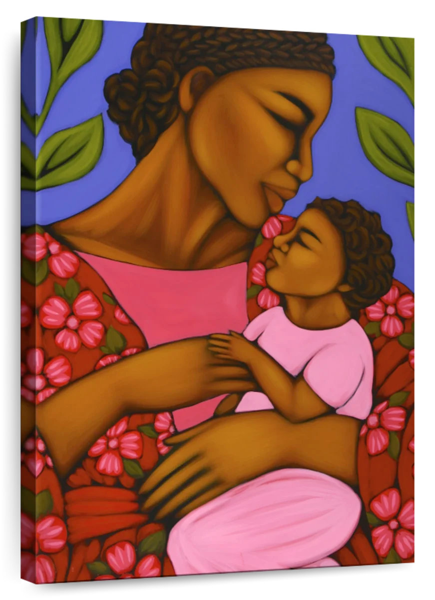 The Holiday Aisle® Lelend African Mother And Baby | Wayfair
