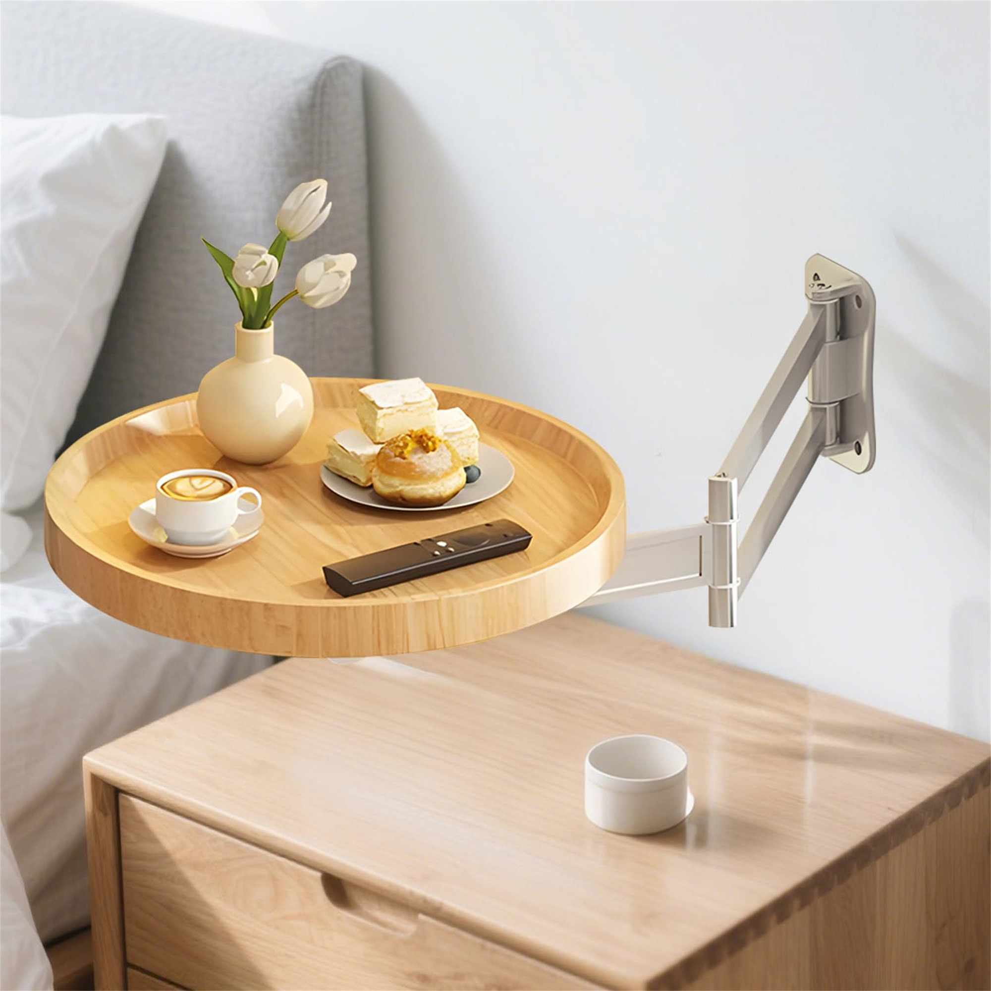 Ebern Designs Wall-Mounted Folding Floating Table - Wayfair Canada