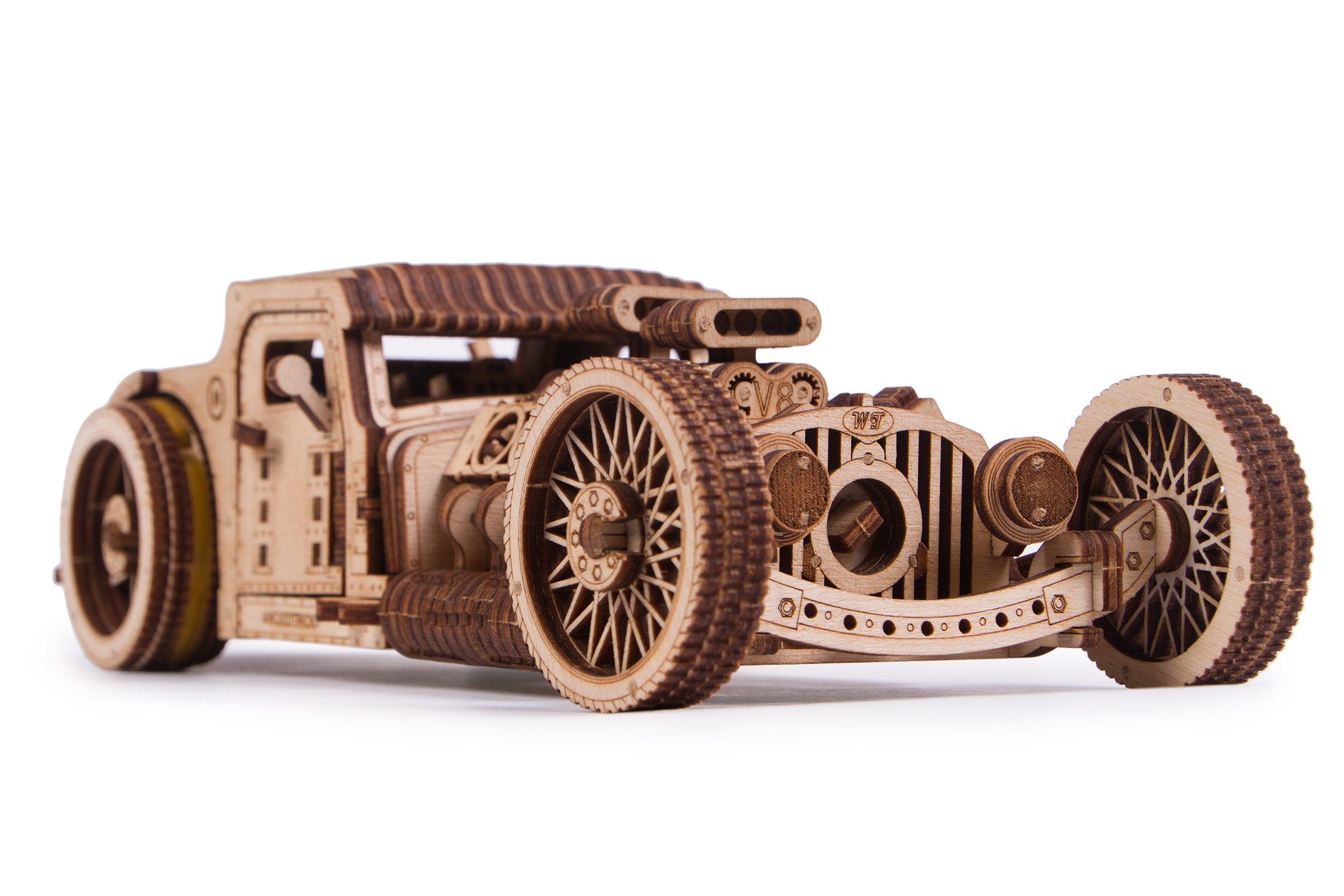 Wood Trick 3D Wood Puzzle - Hot Rod | Wayfair