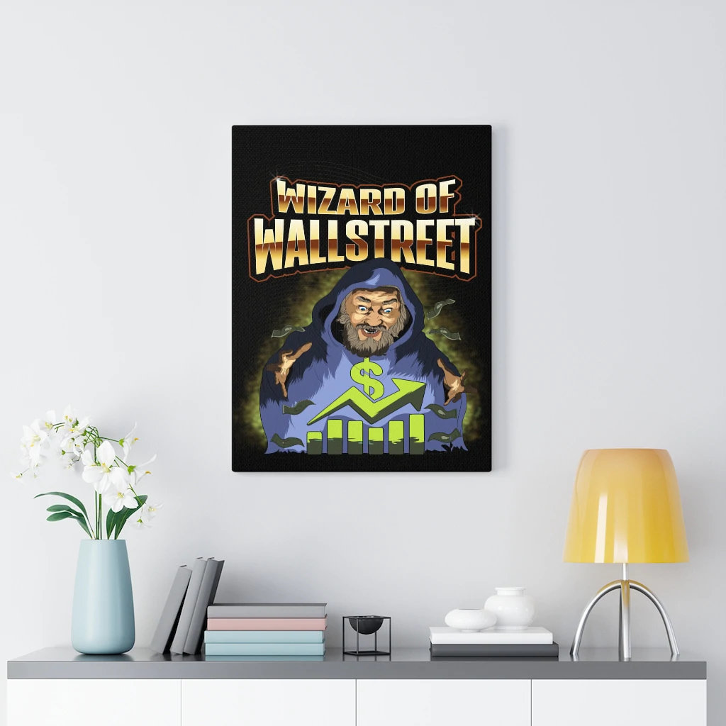 Trinx Wizard of Wall Street Wall Street - Wrapped Canvas Print ...
