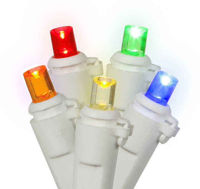 The Holiday Aisle® 60 LED Wide Angle Mini Christmas Light | Wayfair