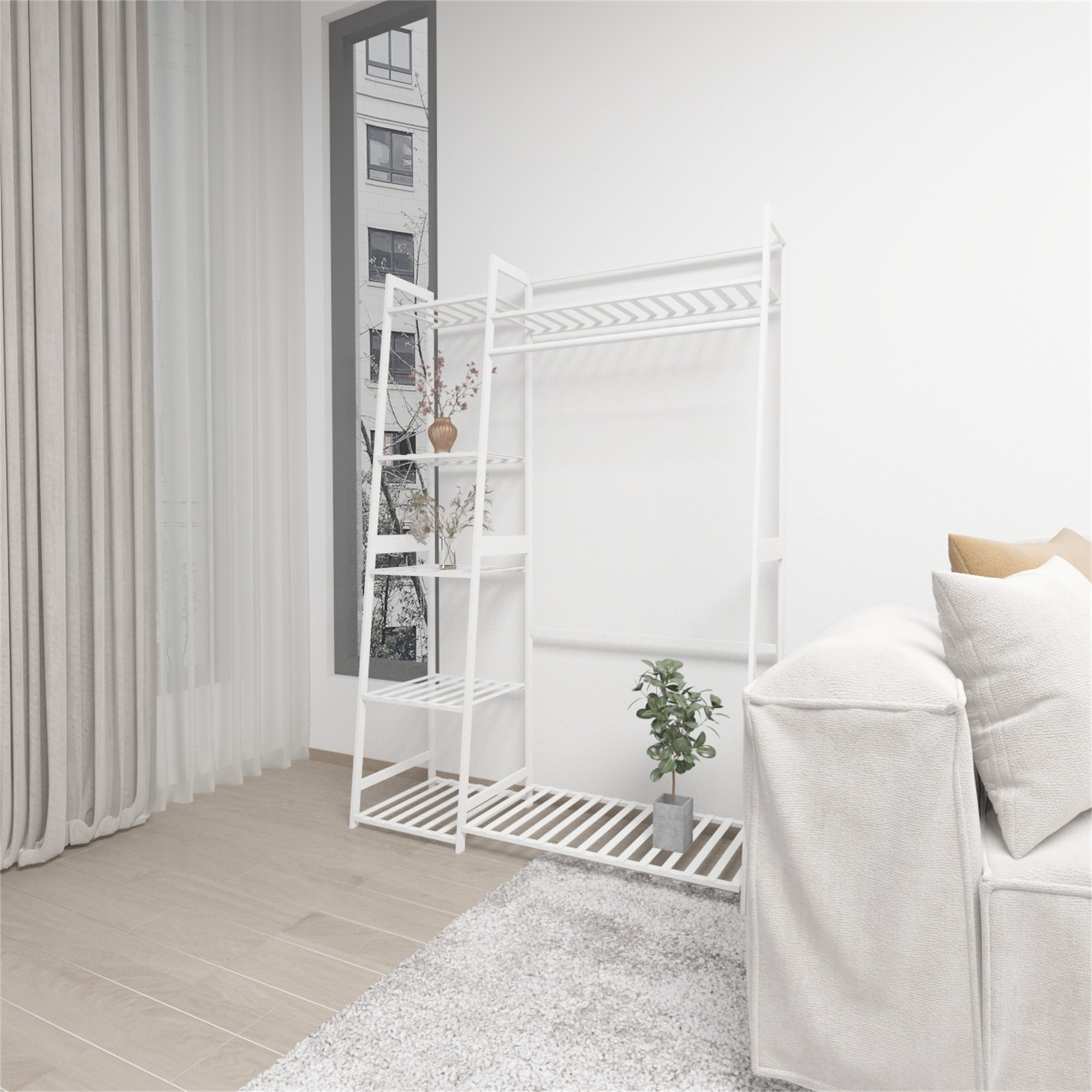 Latitude Run® Dyandra 39.17" Clothes Rack | Wayfair