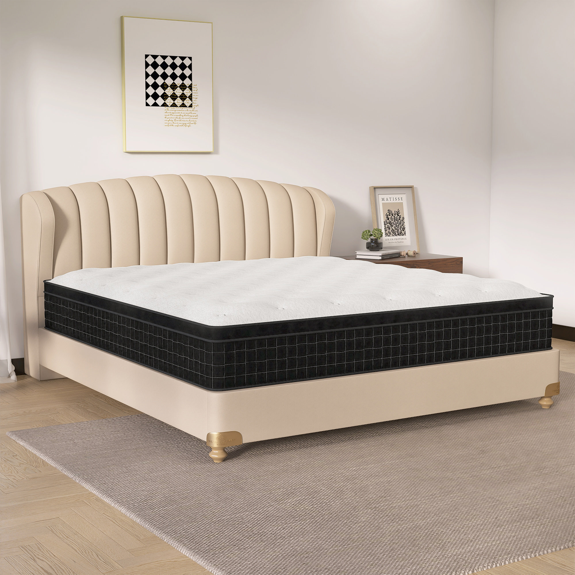 Alwyn Home Raycliff Medium Hybrid Mattress & Reviews | Wayfair