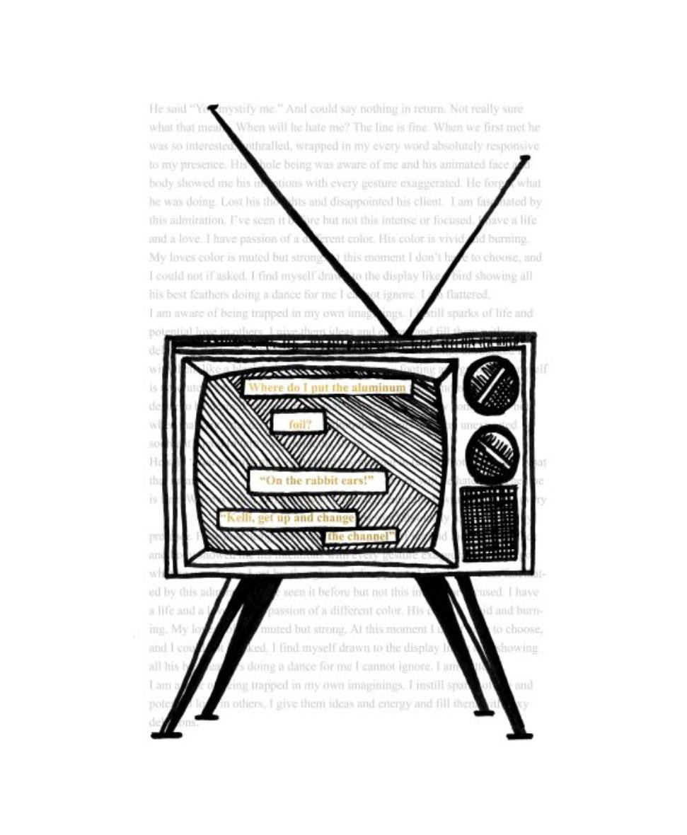 Chelsea Art Studio Tune in by Kelli Ellis - Graphic Art on Canvas | Wayfair