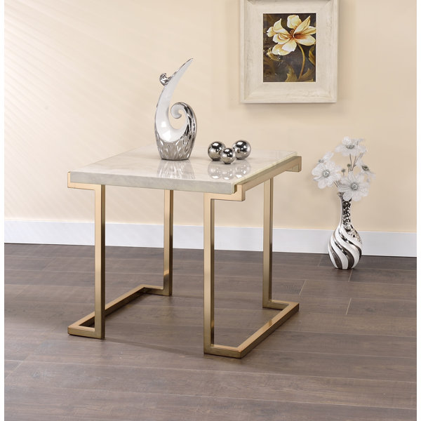 Everly Quinn Brasen Sled End Table | Wayfair