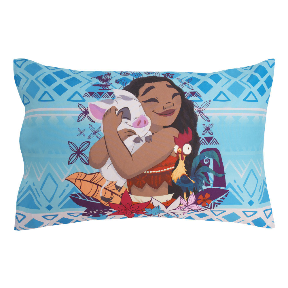 Disney Moana Free as the Ocean 4 Piece Toddler Bed Set | Wayfair
