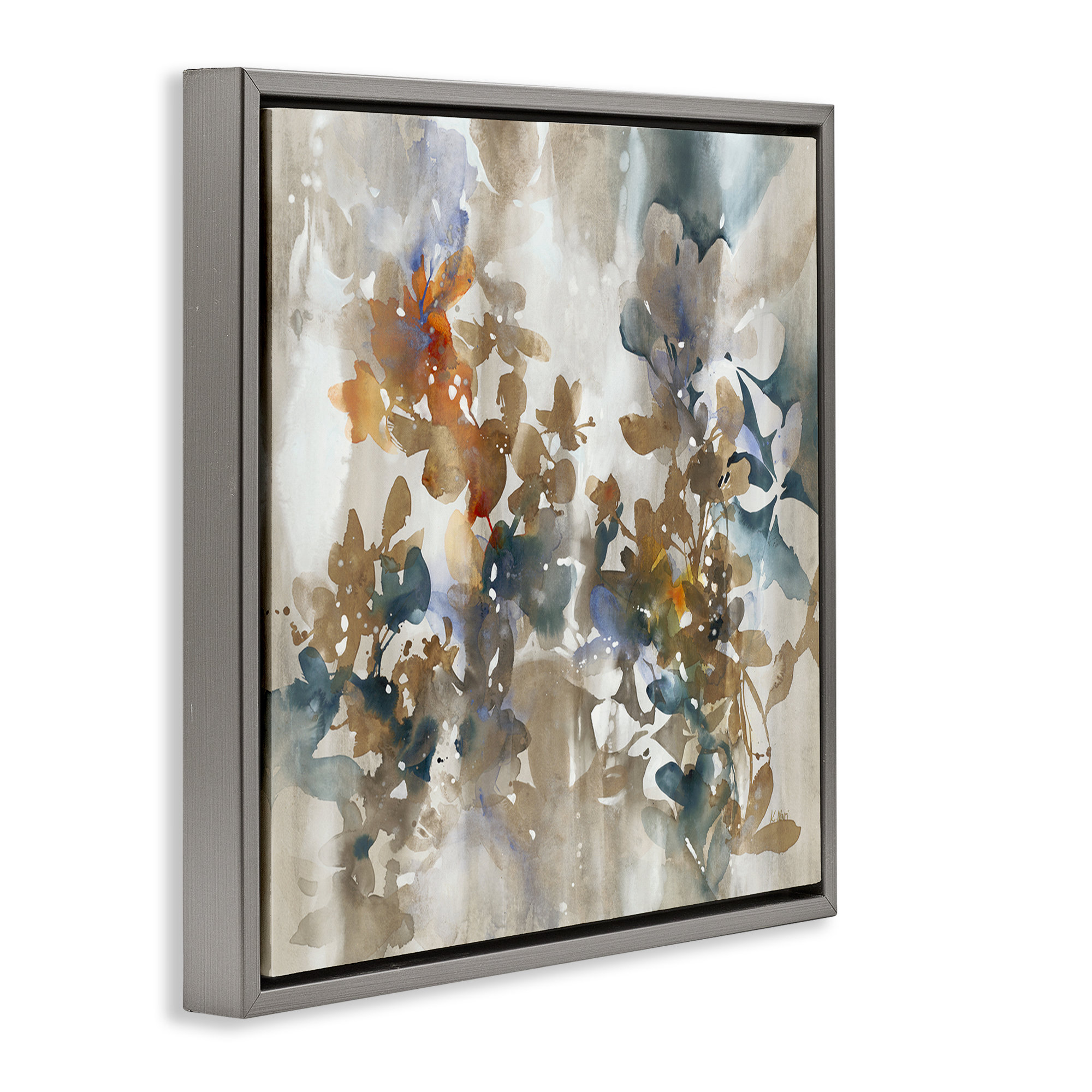 Union Rustic Solemn Neutral Botanicals Floating Frame, design by K ...