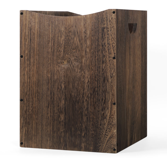 Millwood Pines Wood Laundry Hamper with Handles | Wayfair