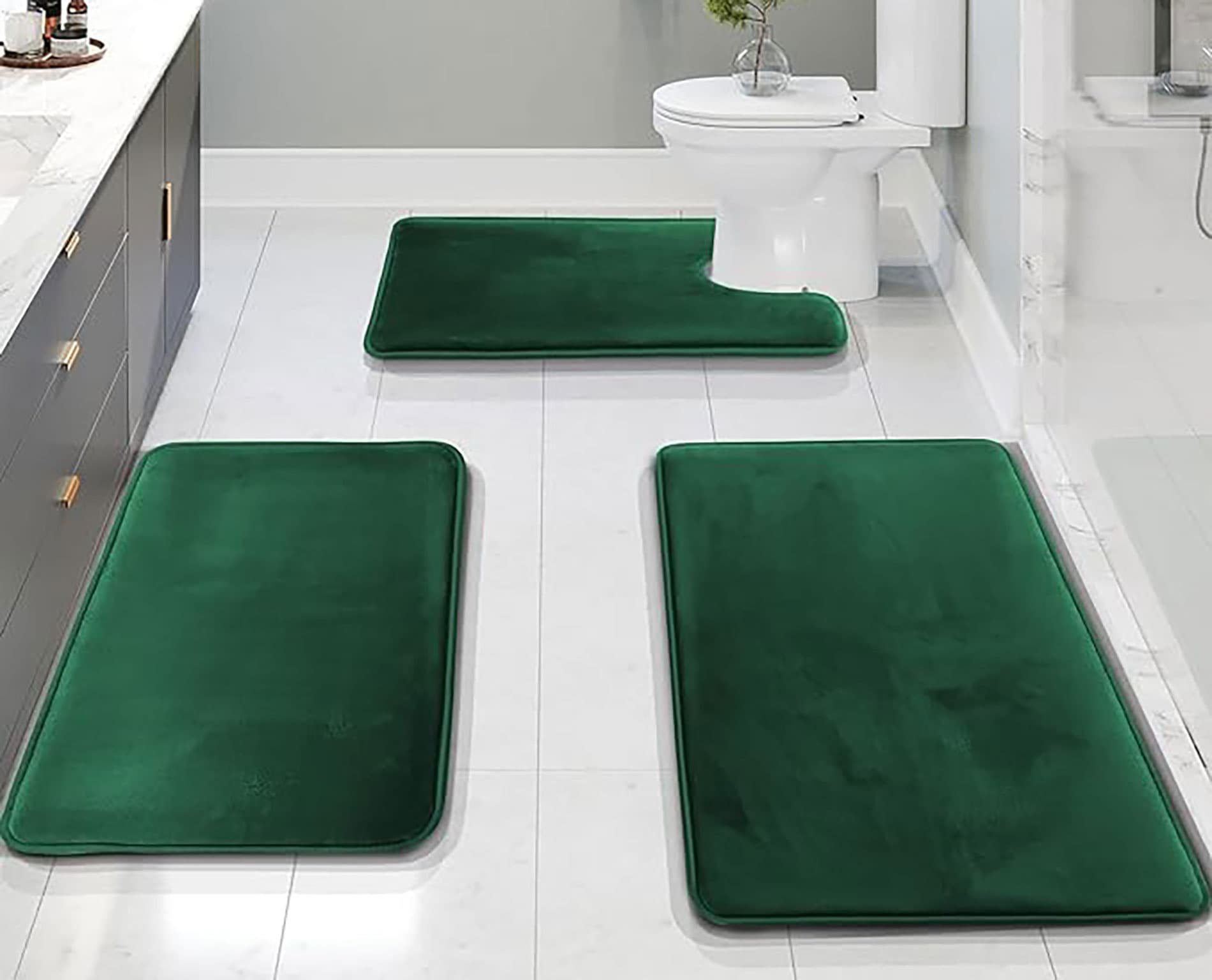 Hokku Designs Manash Solid Color Bath Rug | Wayfair